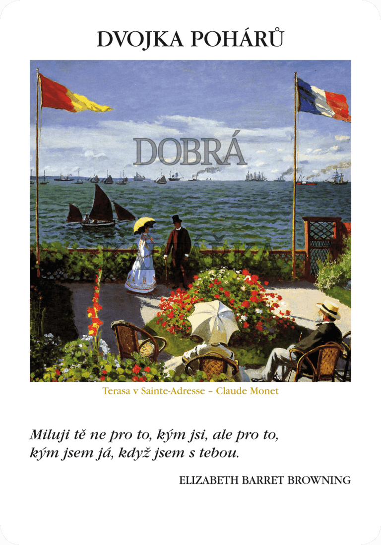 Karta: Dvojka pohárů